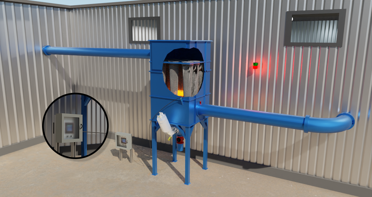 Explosion Suppression Systems for Combustible Dust | Fike
