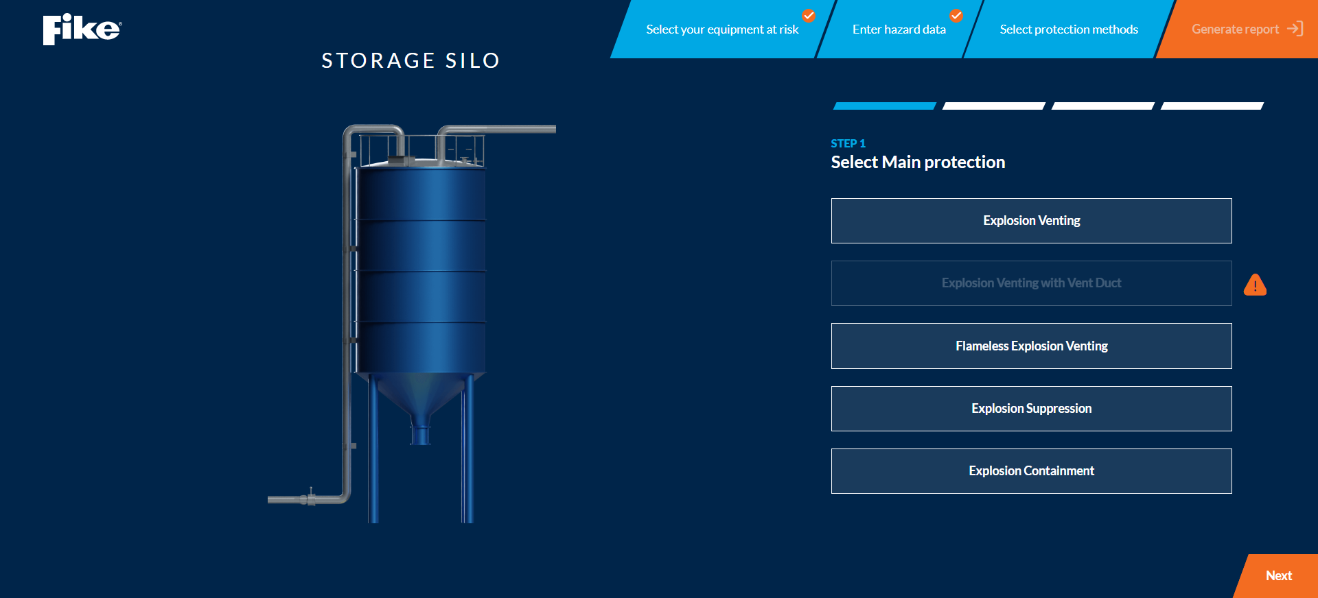 Silo and Storage Bin Explosion Protection | Fike
